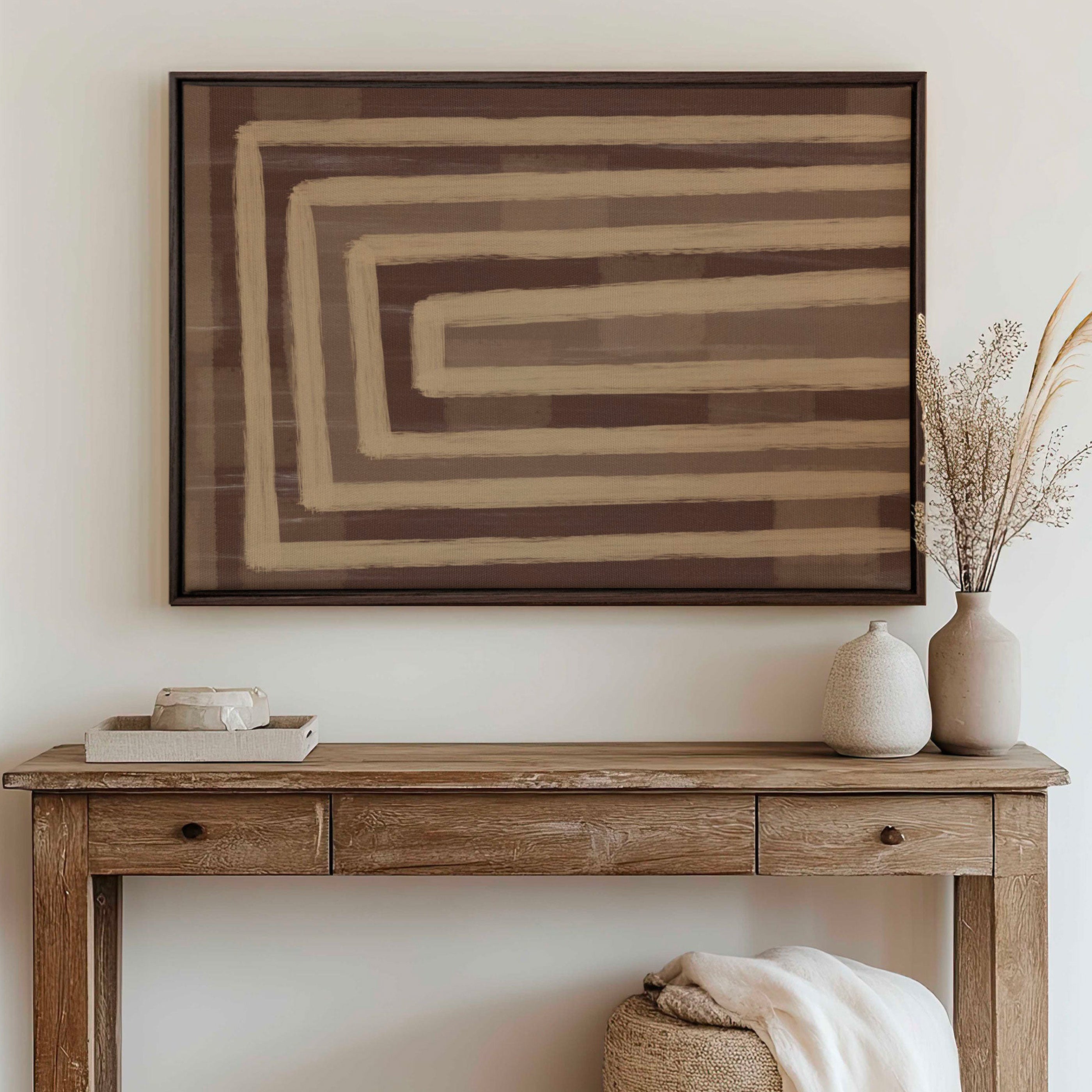 Canvas - Golden maze