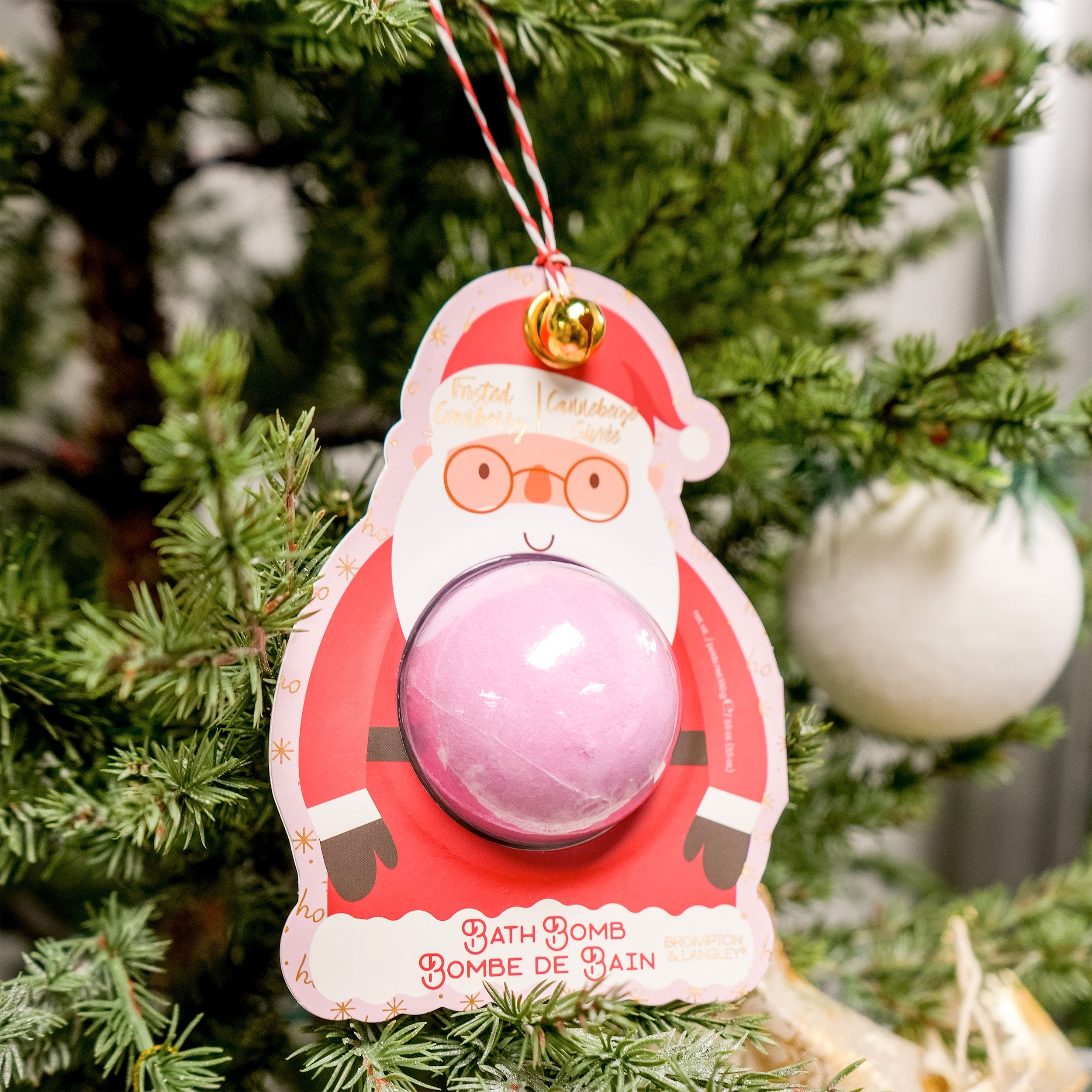Santa Claus Bath Bomb - Effervescent and Scented | Boutique Kozy