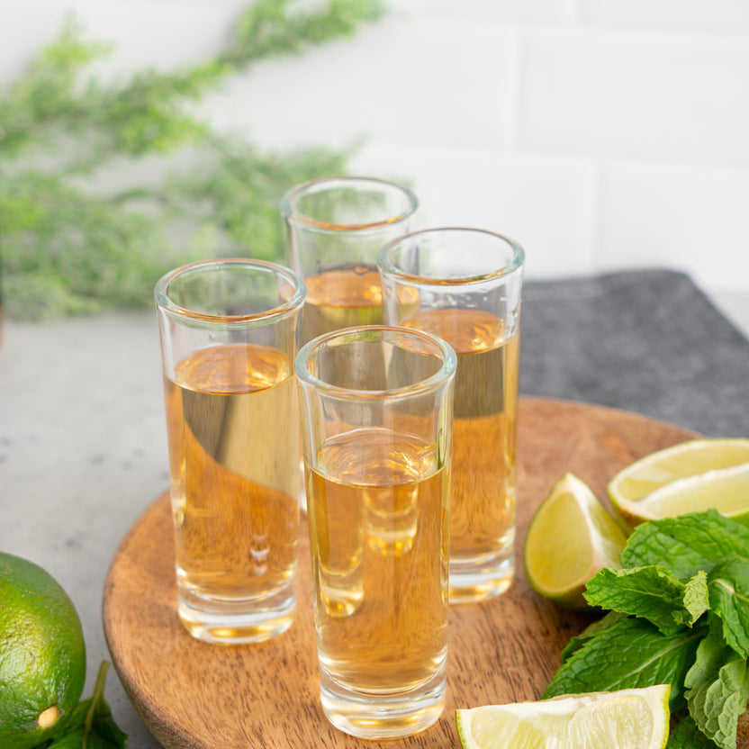 Ensemble de 4 verres à shooter | Verres à spiritueux | Boutique Kozy